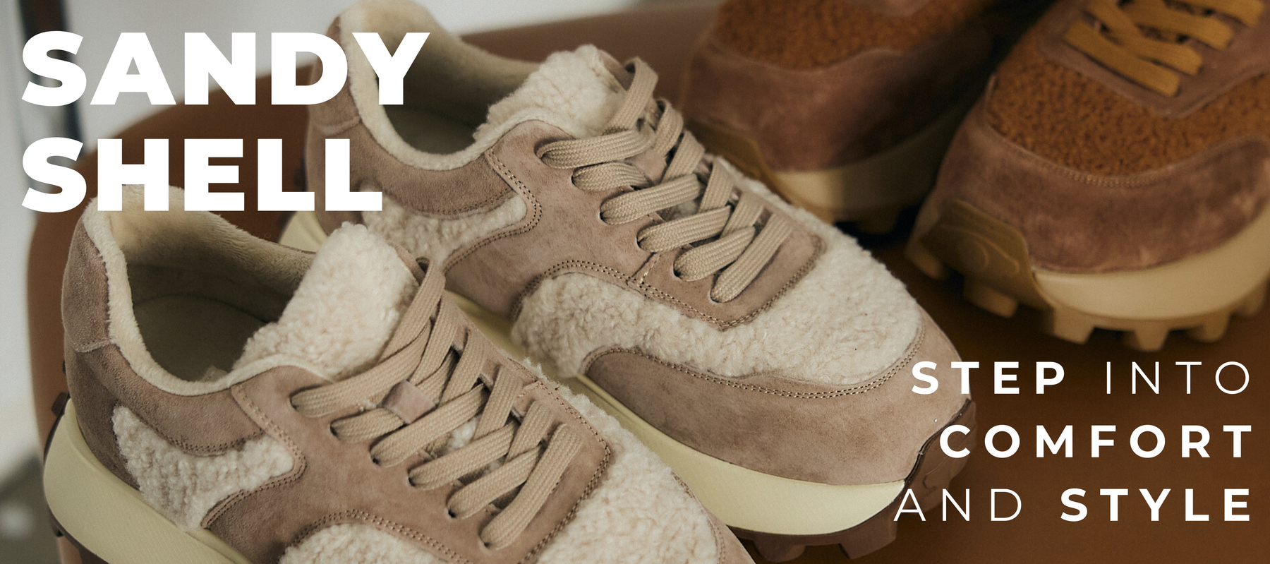 Sandy Shell - premium women's shoes on lonzashoes.com