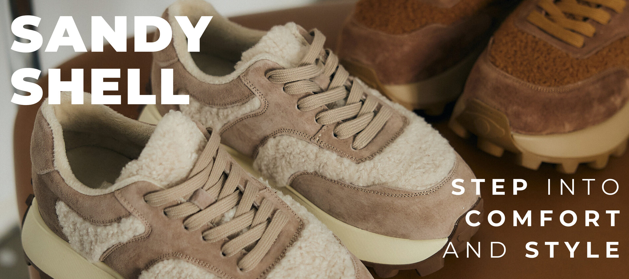 Sandy Shell - premium women's shoes on lonzashoes.com